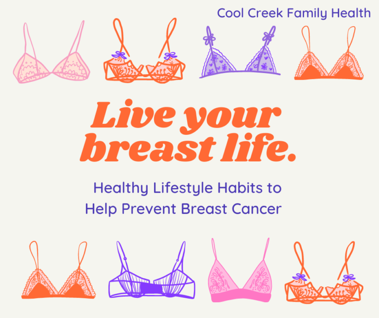 Healthy Lifestyle Habits to Help Prevent Breast Cancer - Cool Creek ...